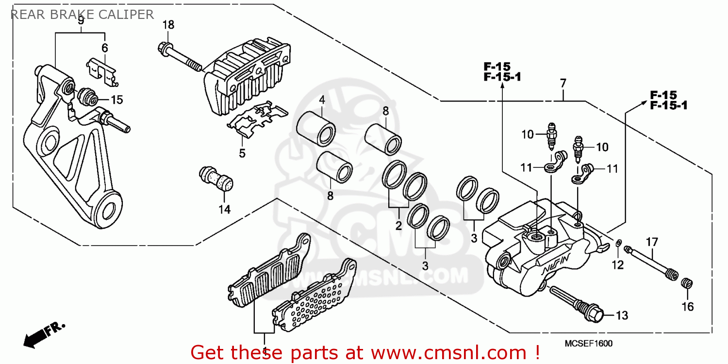 Honda ST1300 PANEUROPEAN 2008 (8) EUROPEAN DIRECT SALES / MME REAR ...