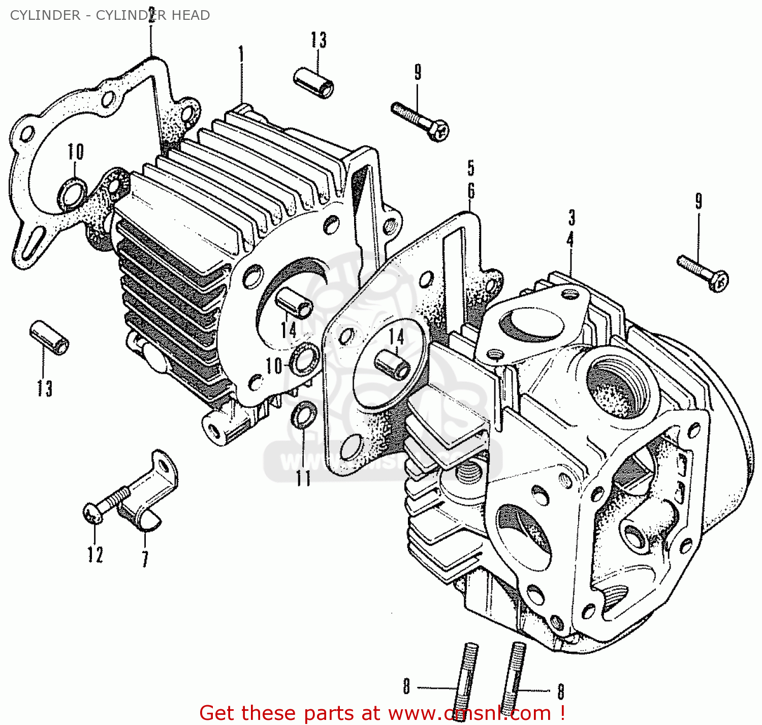 Honda ST50 DAX GERMANY parts lists and schematics