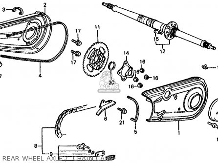 Honda TRX125 FOURTRAX 125 1985 (F) USA parts lists and schematics
