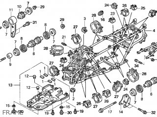 Honda TRX680FA 2006 (6) USA parts lists and schematics