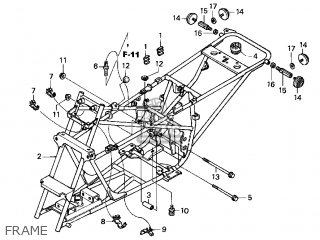 Honda TRX90 2001 (1) USA parts lists and schematics
