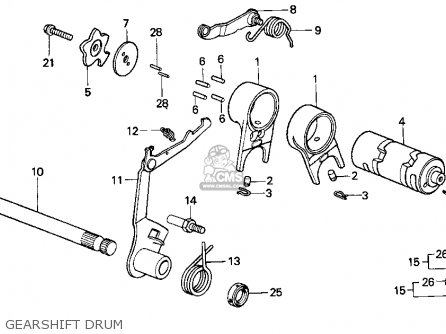 Honda TRX90 FOURTRAX 90 1995 (S) USA parts lists and schematics