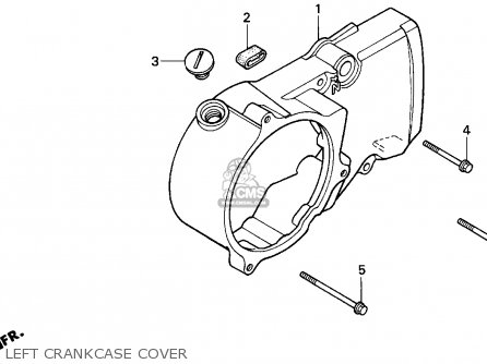 Honda TRX90 FOURTRAX 90 1997 (V) USA parts lists and schematics