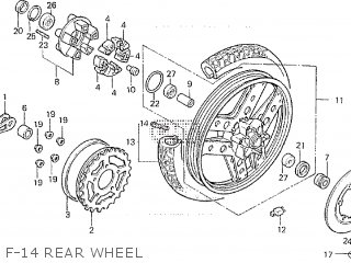 Honda VF500F INTERCEPTOR 1984 (E) parts lists and schematics