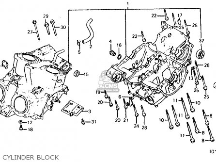 Honda VF700S SABRE 1984 (E) USA CALIFORNIA parts lists and schematics