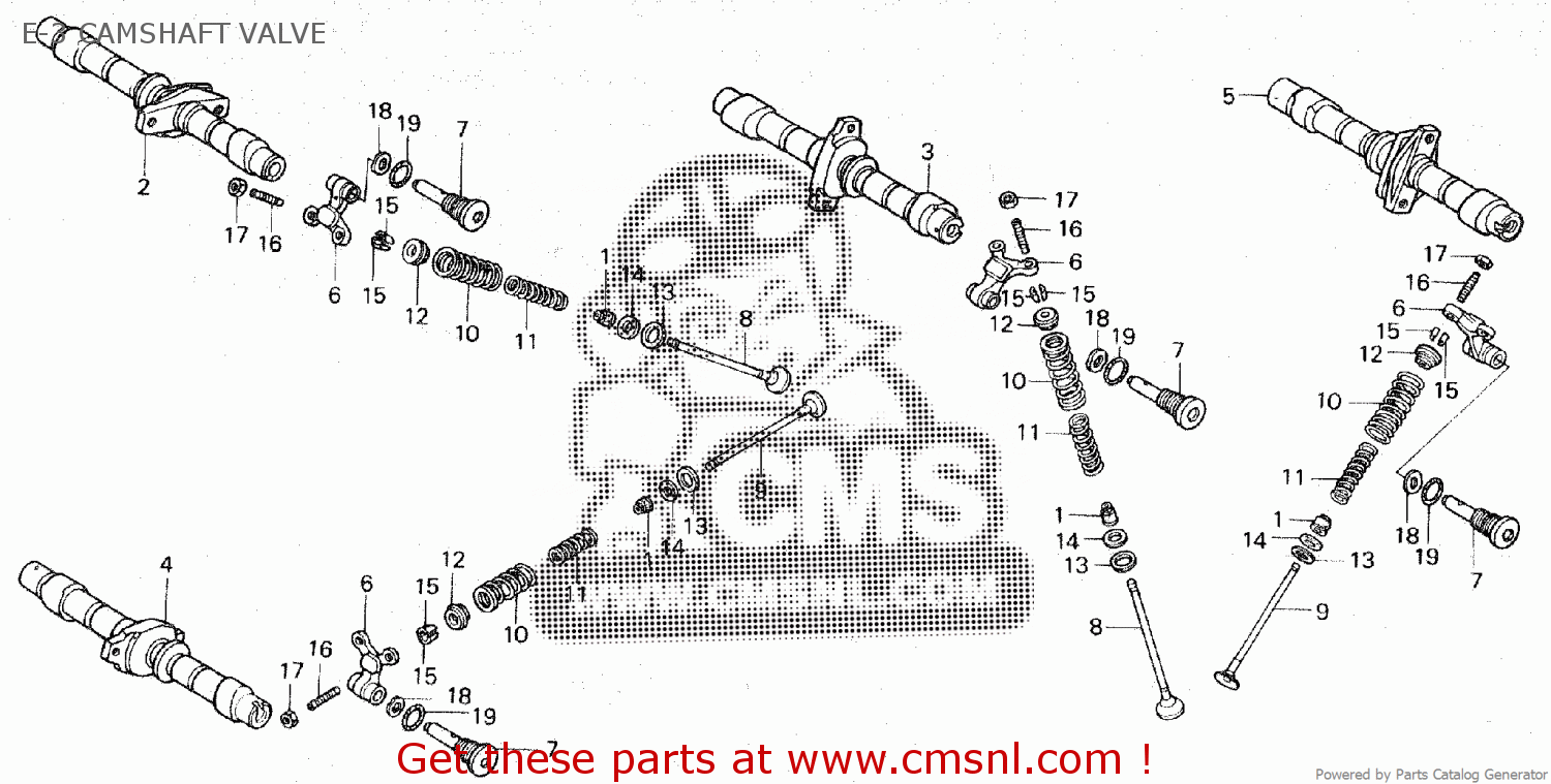 Honda VF750F INTERCEPTOR 1983 (D) parts lists and schematics