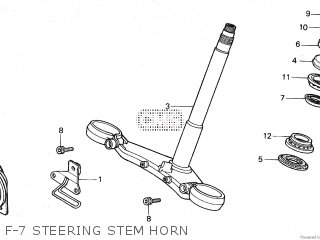 Honda VF750F INTERCEPTOR 1983 (D) parts lists and schematics