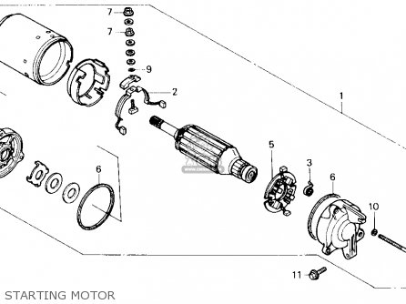 Honda VFR700F2 INTERCEPTOR 1986 (G) USA CALIFORNIA parts lists and ...