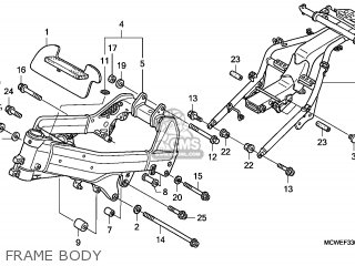 Honda VFR800 2006 (6) ENGLAND parts lists and schematics