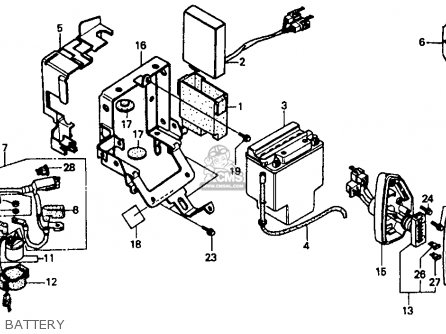 Honda Honda VT1100C SHADOW 1100 1994 (R) USA CALIFORNIA parts lists and ...