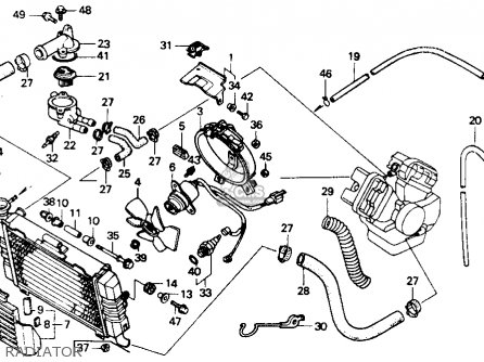 Honda VTR250 INTERCEPTOR VTR 1990 (L) USA parts lists and schematics