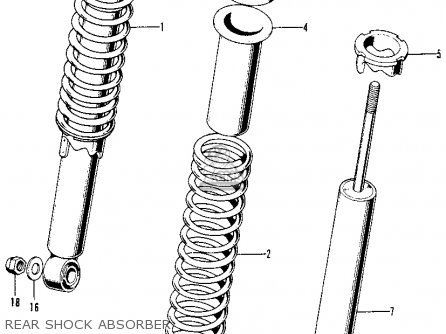 Honda XL100 1976 USA parts lists and schematics