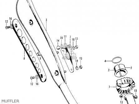 Honda XL100 K0 1974 USA parts lists and schematics