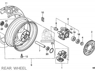 Honda XL1000V VARADERO 1999 (X) EUROPEAN DIRECT SALES parts lists and ...