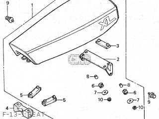 Honda XL100S 1981 (B) CANADA parts lists and schematics