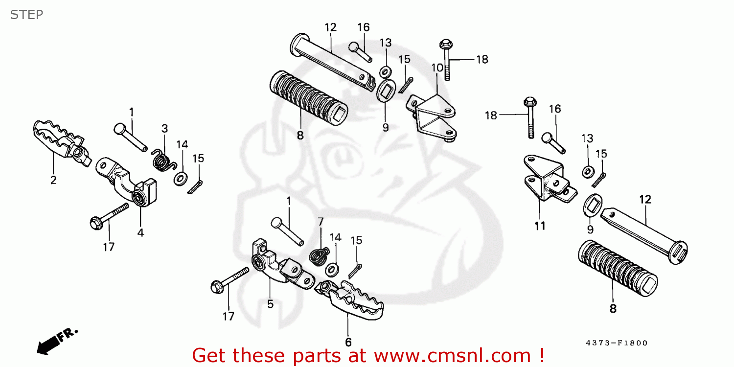 STEP - XL125S 1981 (B) SWEDEN / KPH