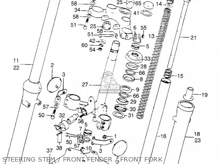 Honda XL175 K0 1973 USA parts lists and schematics