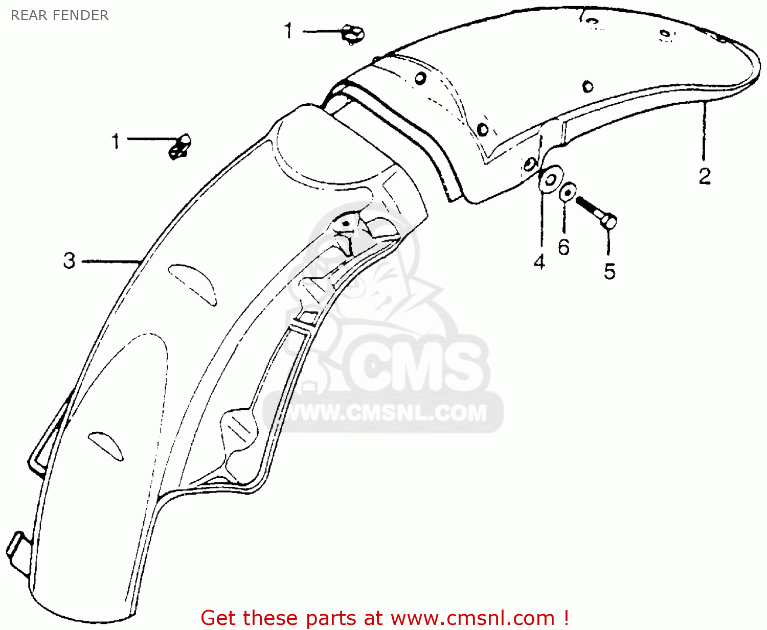 Honda Honda XL175 K3 1976 USA parts lists and schematics