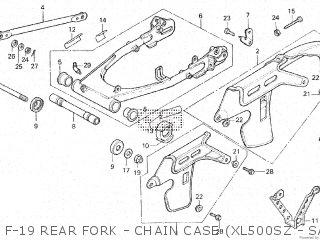 Honda Honda XL500S 1979 (Z) BELGIUM parts lists and schematics