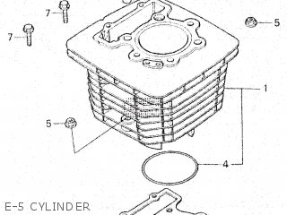 Honda XL500S 1980 (A) BELGIUM parts lists and schematics