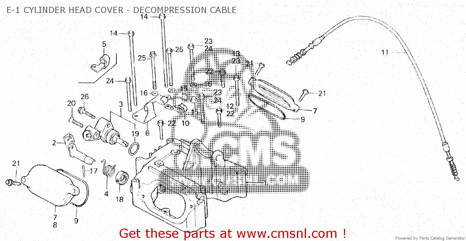 Honda XL500S 1980 (A) BELGIUM parts lists and schematics