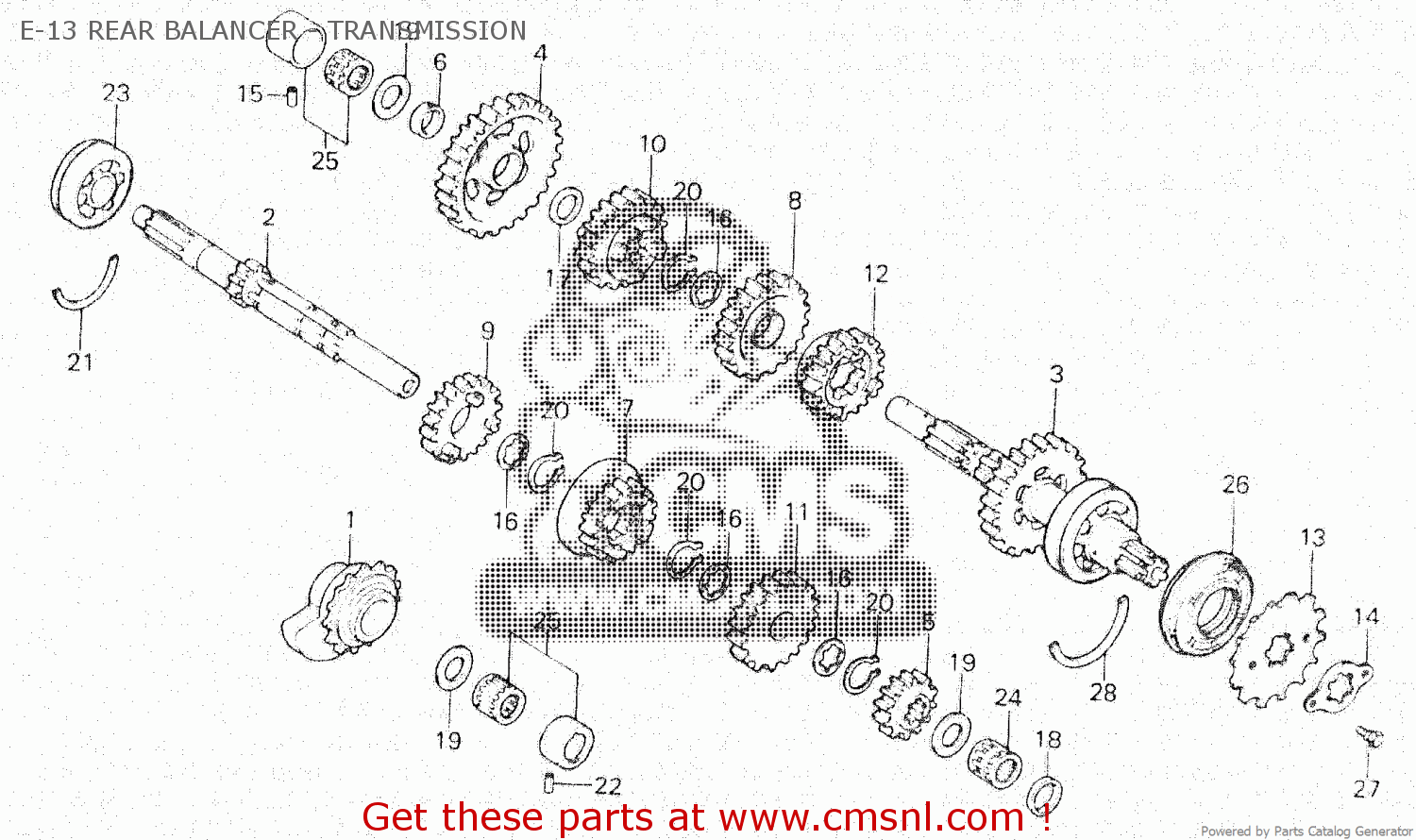 Honda XL500S 1980 (A) BELGIUM parts lists and schematics