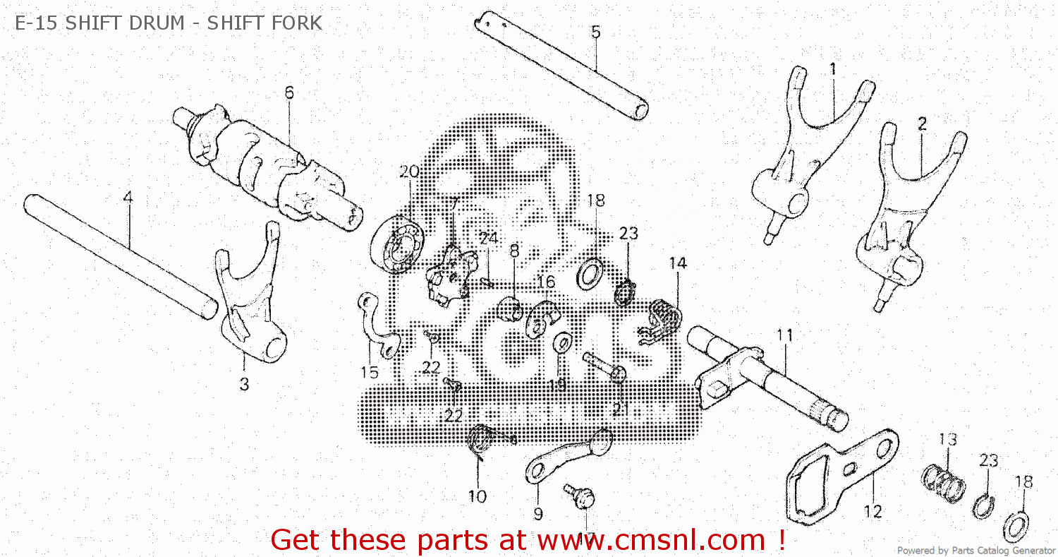 Honda XL500S 1980 (A) BELGIUM parts lists and schematics