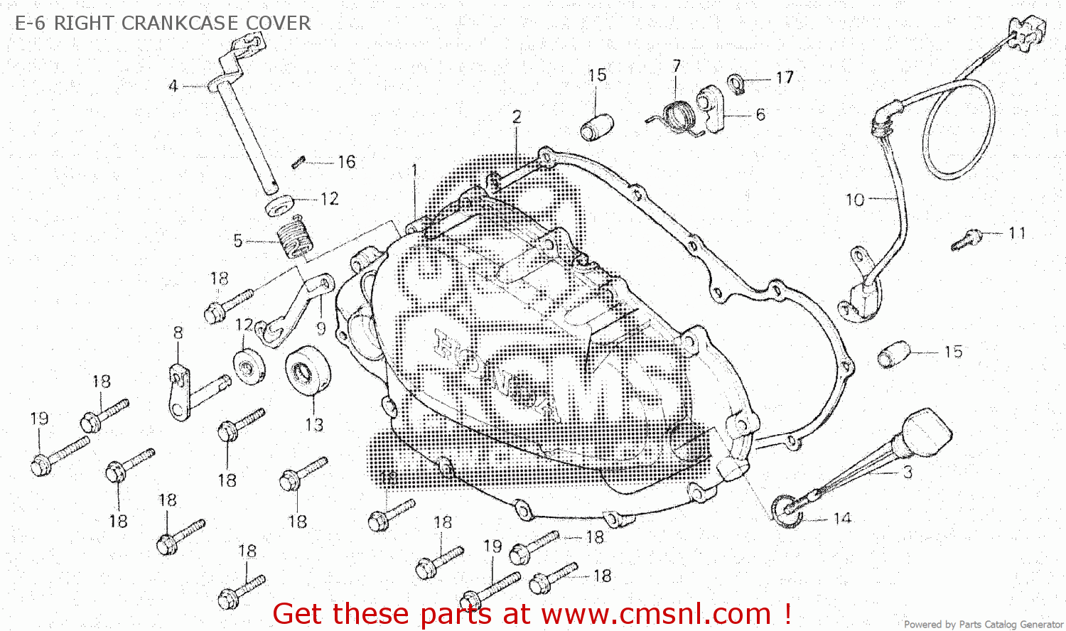 Honda XL500S 1980 (A) BELGIUM parts lists and schematics