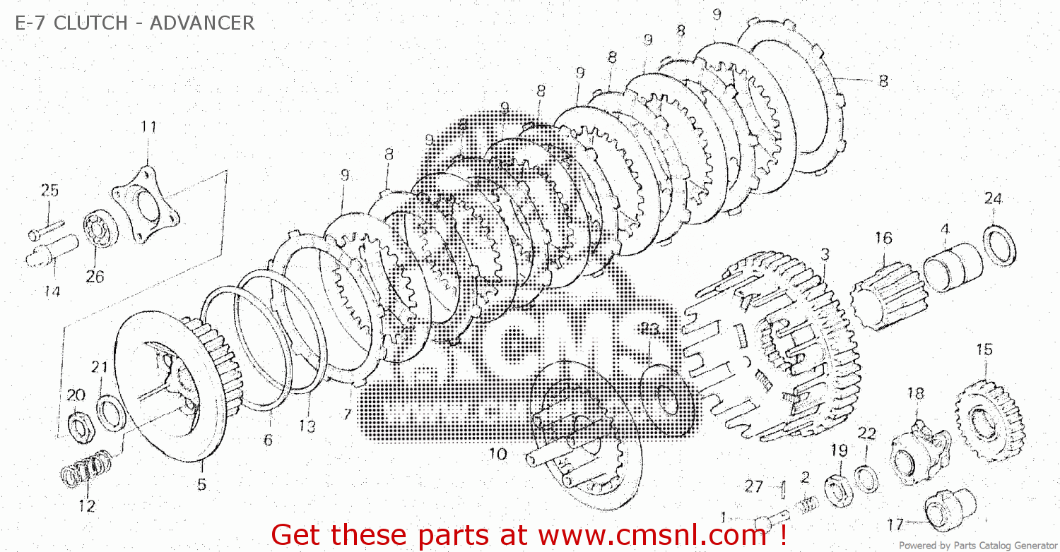 Honda XL500S 1980 (A) BELGIUM parts lists and schematics