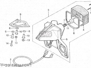 Honda XL500S 1980 (A) BELGIUM parts lists and schematics