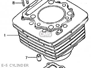 Honda XL600R 1984 (E) parts lists and schematics