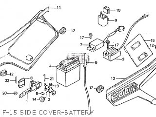 Honda XL600R 1984 (E) parts lists and schematics