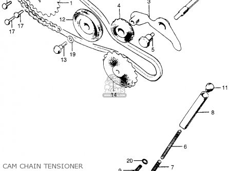 Honda XL70 1976 USA parts lists and schematics
