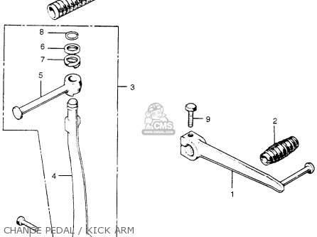 Honda XL70 1976 USA parts lists and schematics