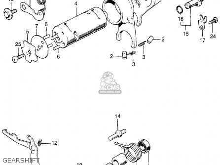 Honda XL70 1976 USA parts lists and schematics