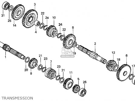 Honda XR100R 1993 (P) USA parts lists and schematics