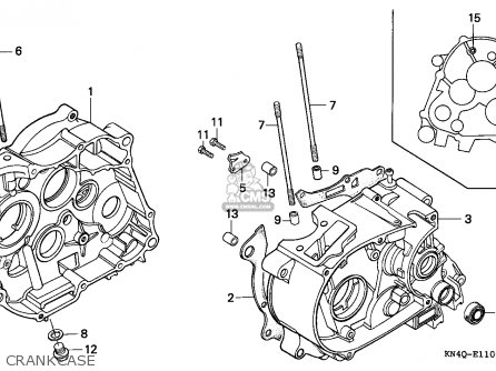 Honda XR100R 1999 (X) EUROPEAN DIRECT SALES parts lists and schematics