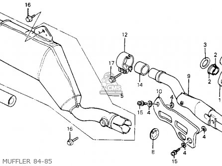 Honda XR200R 1984 (E) USA parts lists and schematics