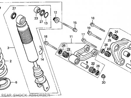 Honda XR200R 2000 (Y) USA parts lists and schematics