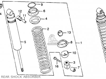 Honda XR250 1980 (A) USA parts lists and schematics