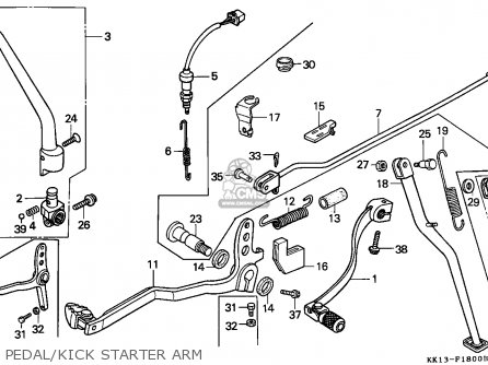 Honda Honda XR250R 1984 (E) AUSTRALIA parts lists and schematics