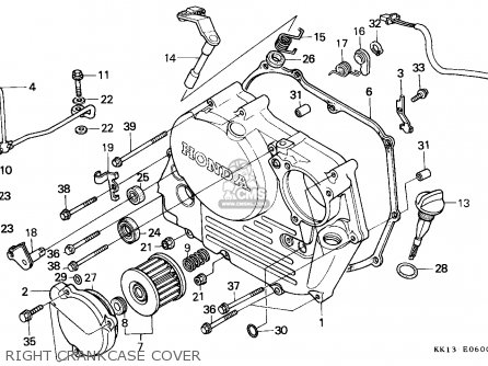 Honda Honda XR250R 1984 (E) AUSTRALIA parts lists and schematics