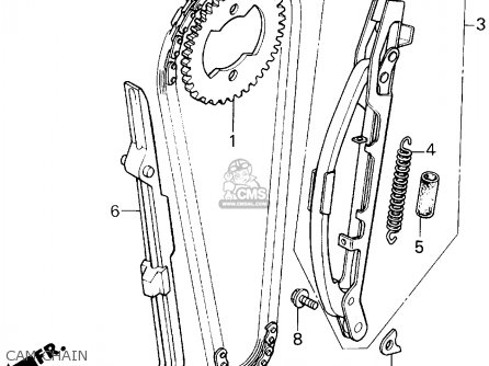 Honda XR250R 1993 (P) USA parts lists and schematics