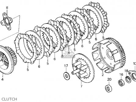 Honda XR250R 1993 (P) USA parts lists and schematics