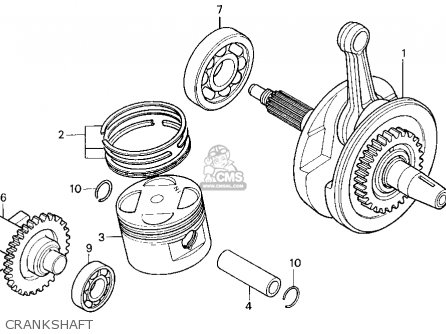 Honda XR250R 1993 (P) USA parts lists and schematics