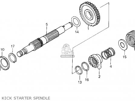 Honda XR250R 1993 (P) USA parts lists and schematics