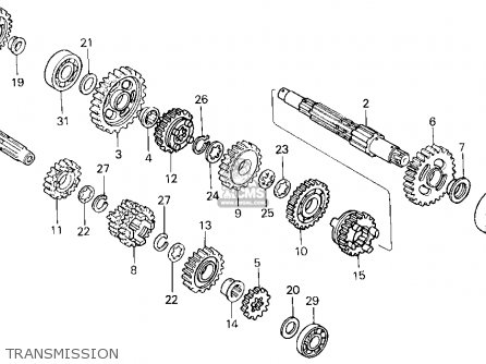 Honda XR250R 1993 (P) USA parts lists and schematics
