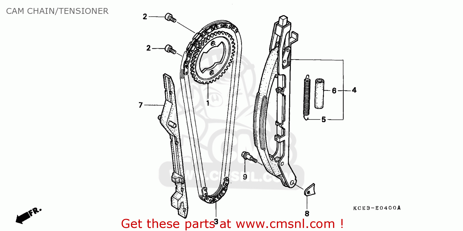 Honda Honda XR250R 2000 (Y) CANADA / REF parts lists and schematics