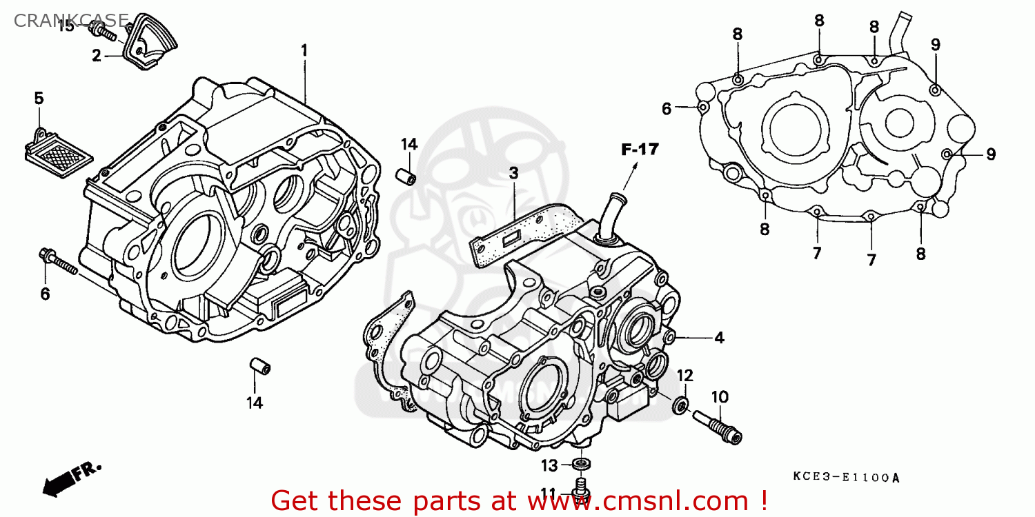 Honda Honda XR250R 2000 (Y) CANADA / REF parts lists and schematics