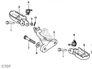 Honda XR250R 2003 (3) USA parts lists and schematics